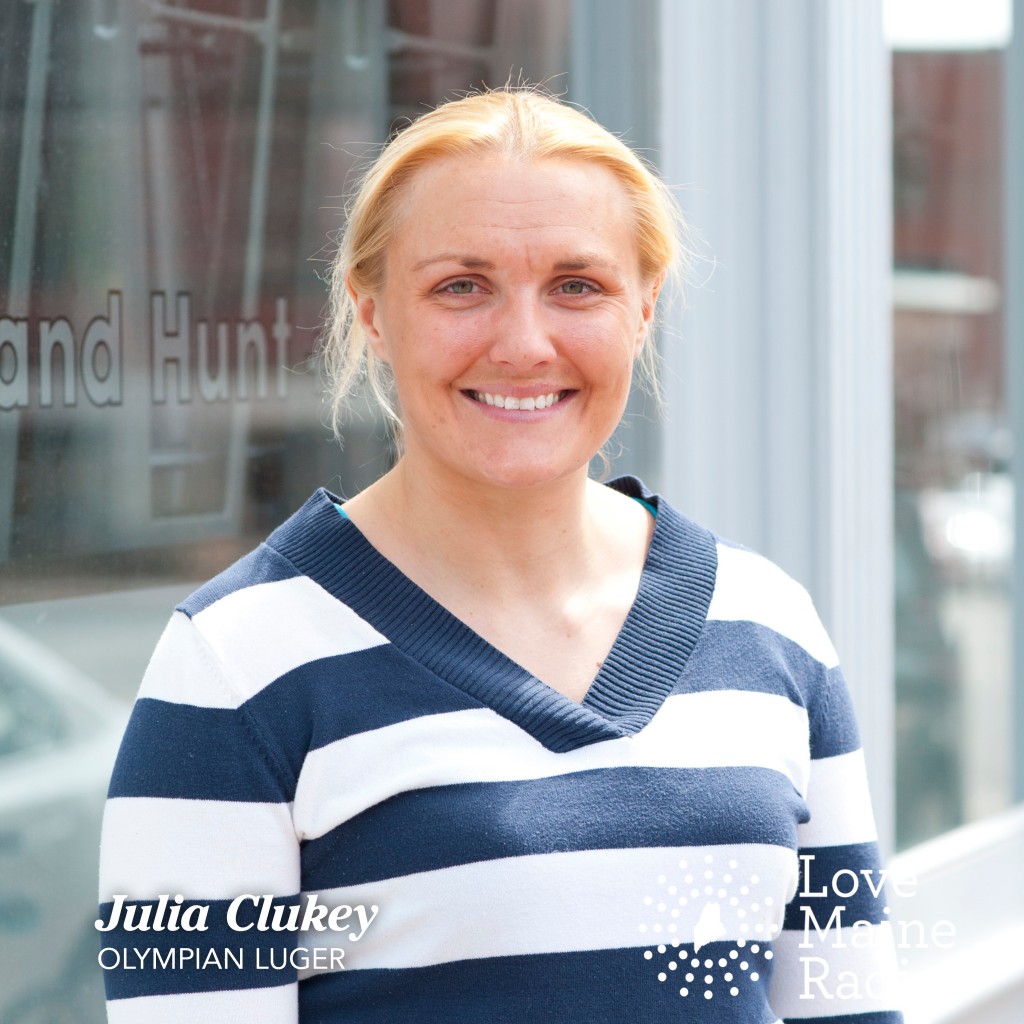Julia Clukey talks about motivation on Love Maine Radio
