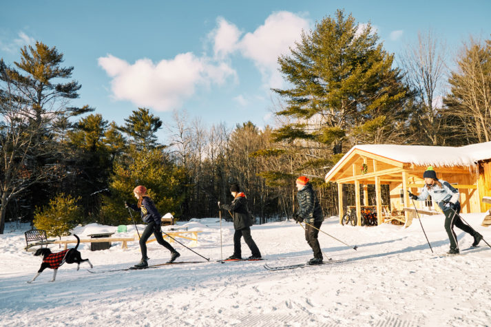 The Best Winter Escape is on Skis and off the Grid - The Maine Mag
