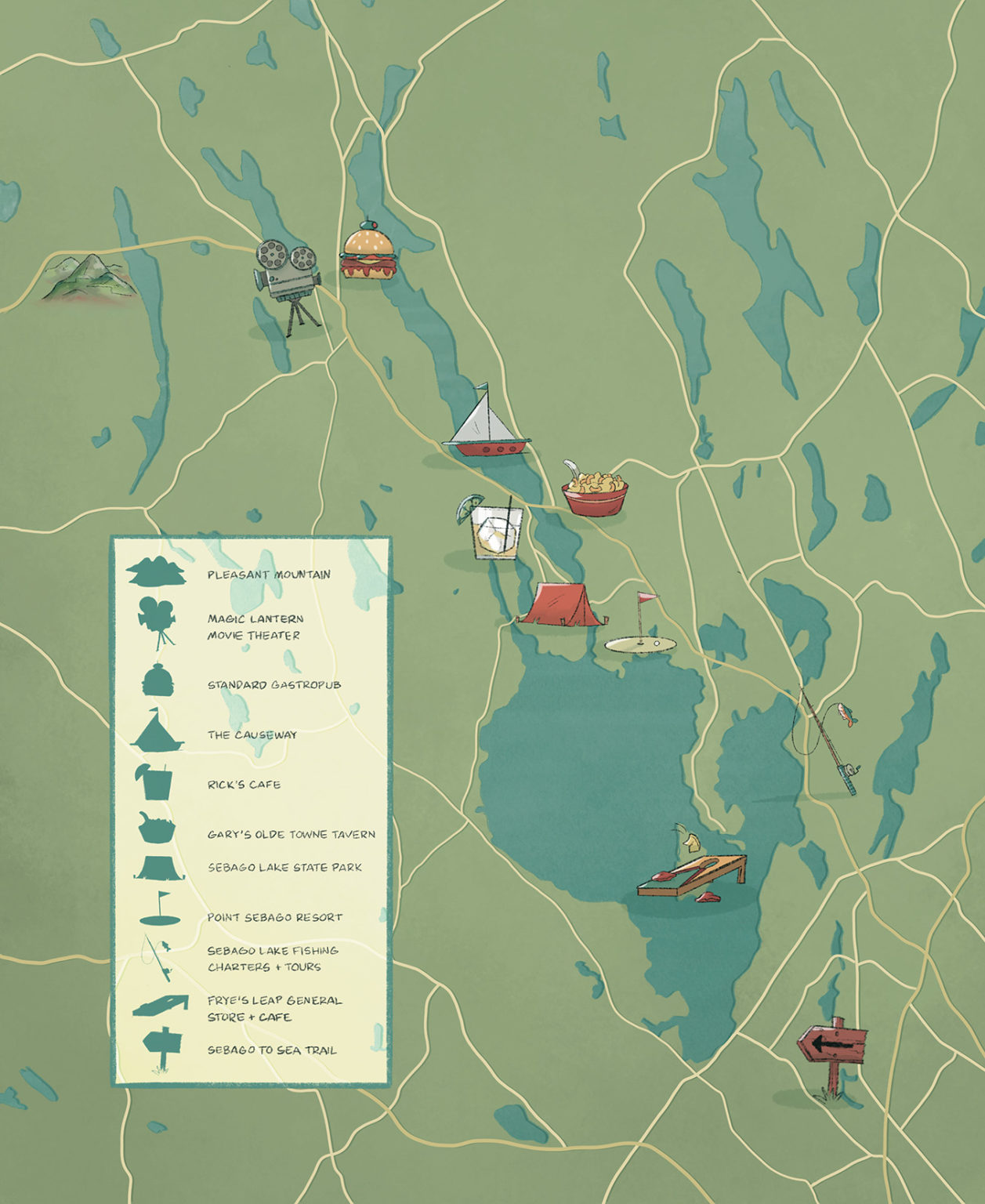 A Day in the Sebago Lakes Region - The Maine Mag