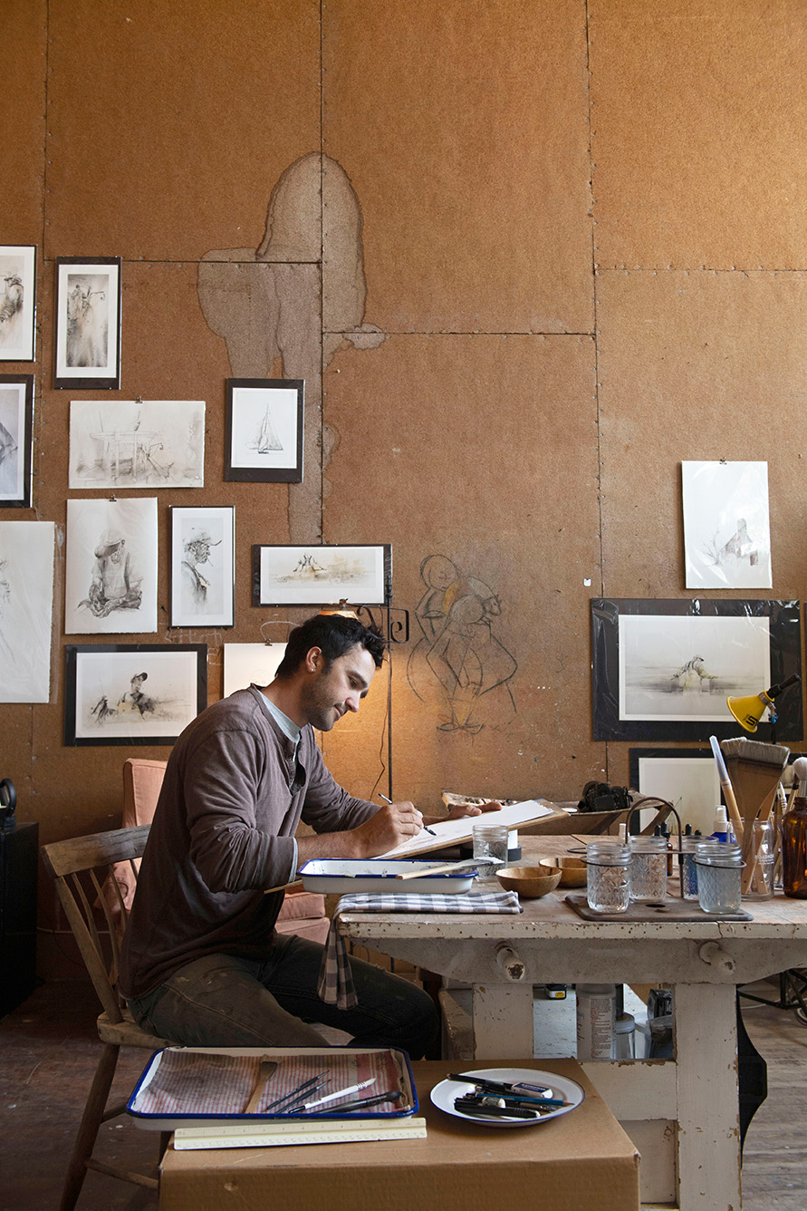 Watercolor Painter Abe Goodale Traces His Roots on 700 Acre Island ...