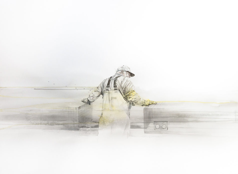 Watercolor Painter Abe Goodale Traces His Roots on 700 Acre Island ...