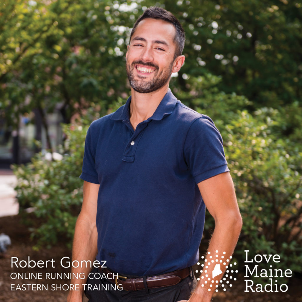 Rob Gomez, TD Beach to Beacon runner & running coach - Dr. Lisa Belisle